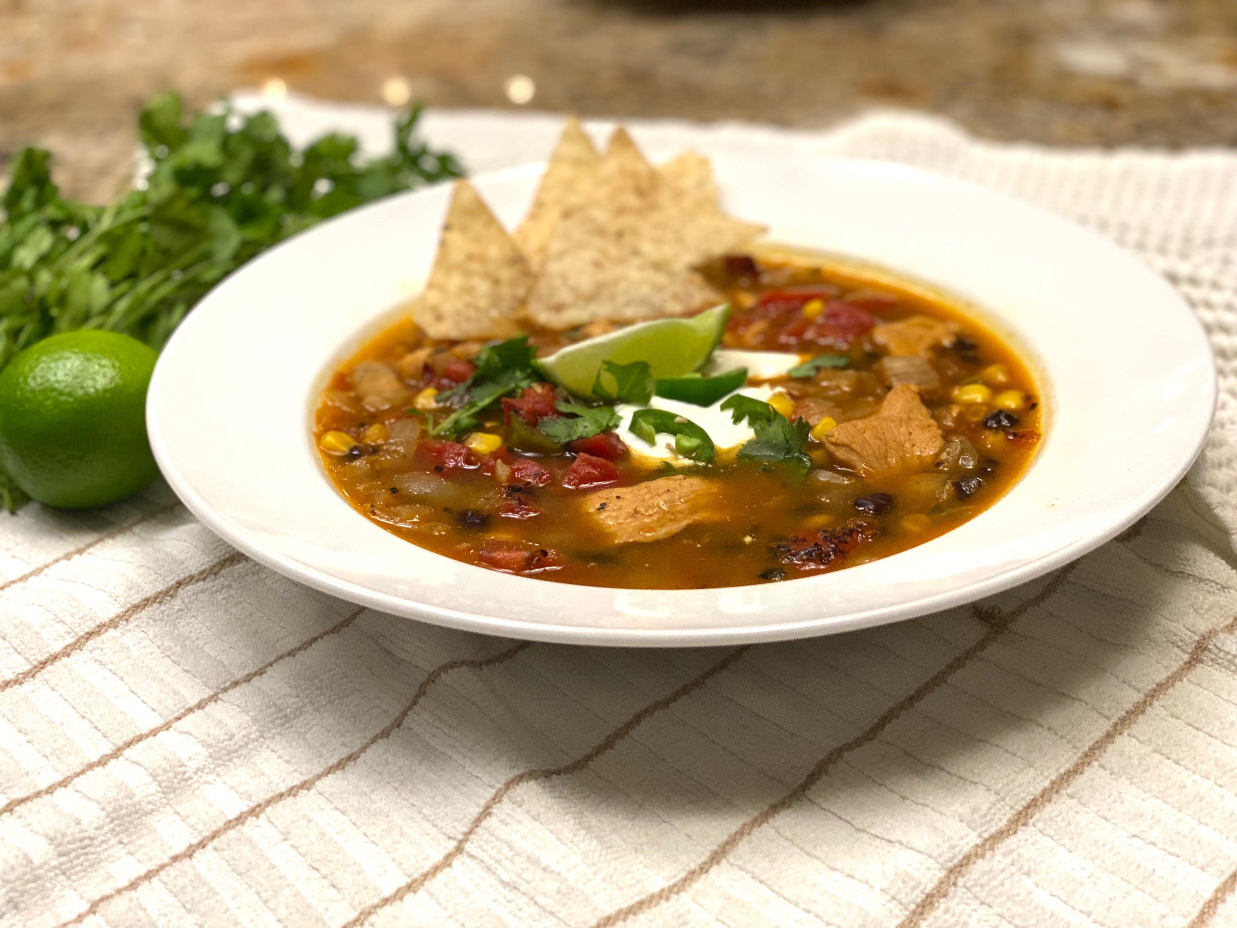 Chicken Tortilla Soup Recipe – Sage Solstice Wellness